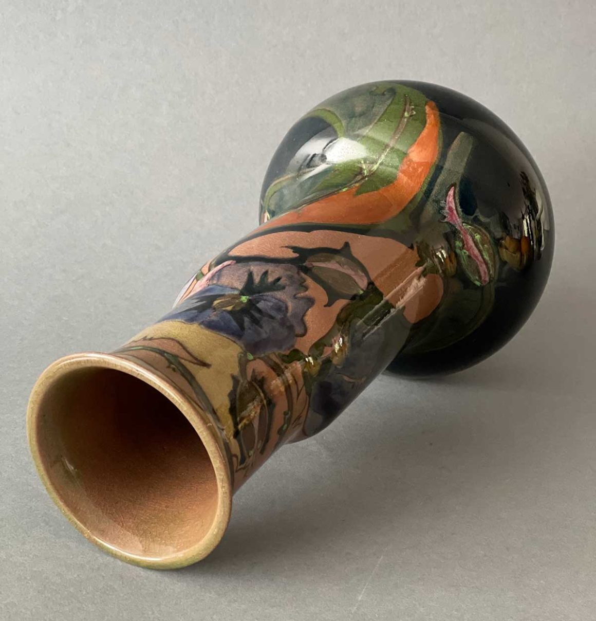 Gouda Art Nouveau Vase 11,4 inch high Rare Model 72 from 1898-1904 ...