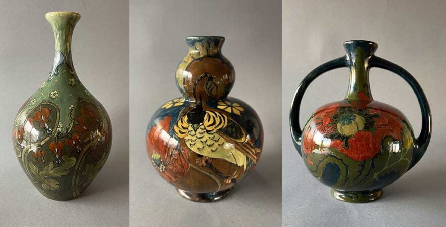 Rozenburg Pottery from Den Haag in Holland - Dutch Art Nouveau Pottery